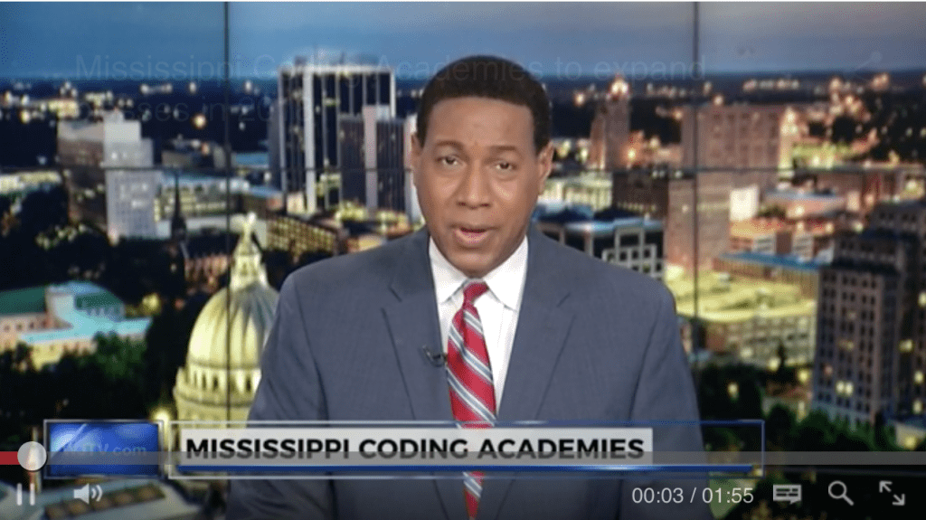 WJTV Covers Mississippi Coding Academies Expansion in Jackson ...